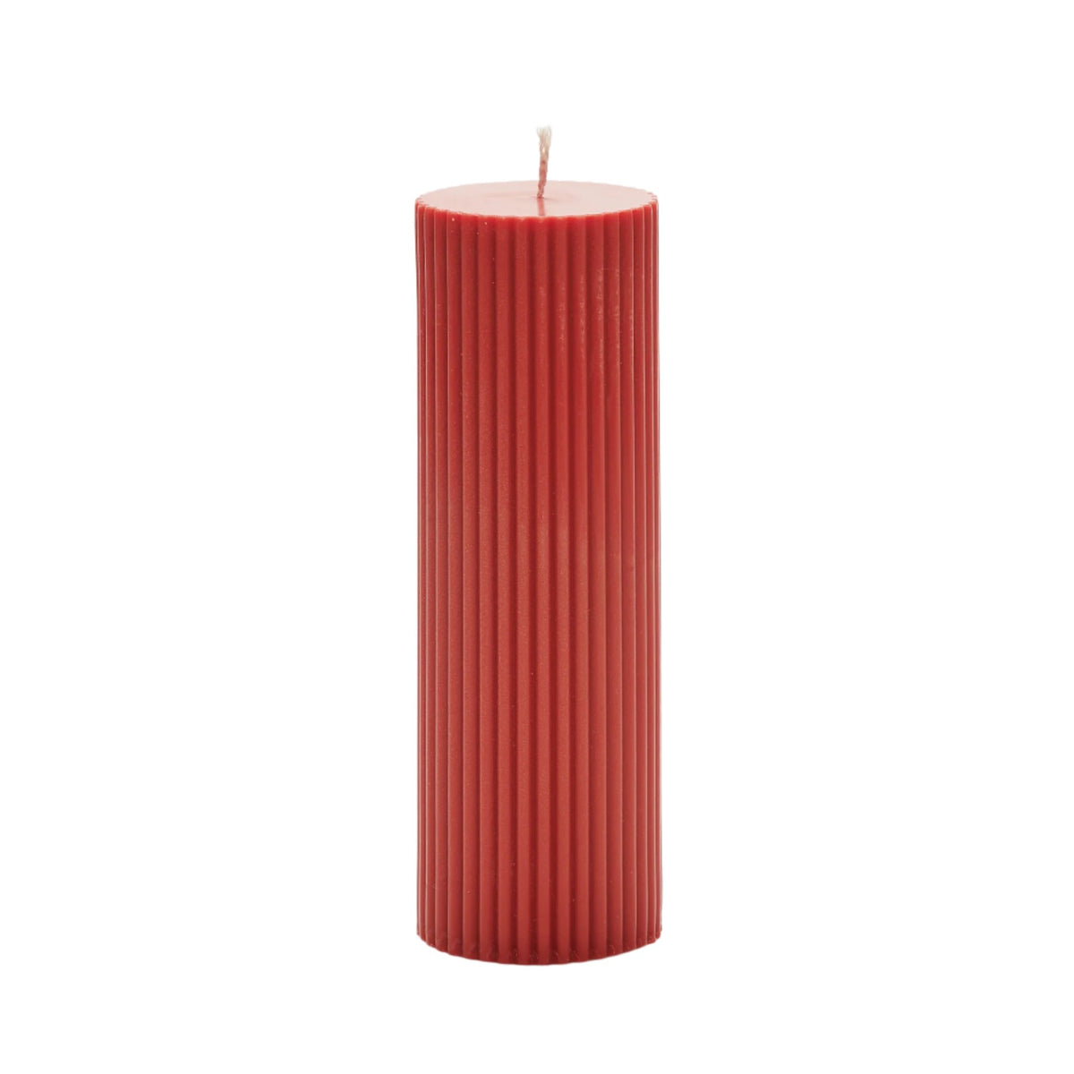 PILLAR DASHER RED CANDLE – LIT Celebrations